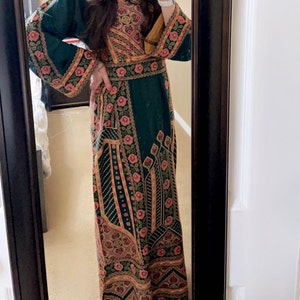 Traditional Palestinian Embroidery Dress for Girls & Kids From - Etsy