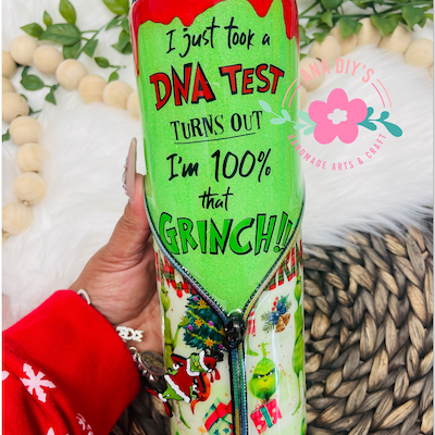 How the Grinch Stole Christmas Inspired Key Chain / Zipper - Etsy