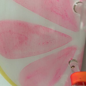 Hand Painted Ceramic Blood Orange Slice Key Holder, Unique Wall Storage ...