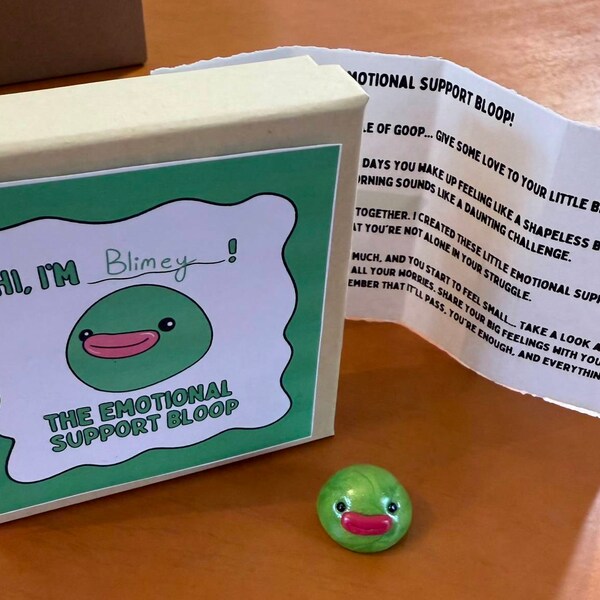 Emotional Support Bloops - Etsy