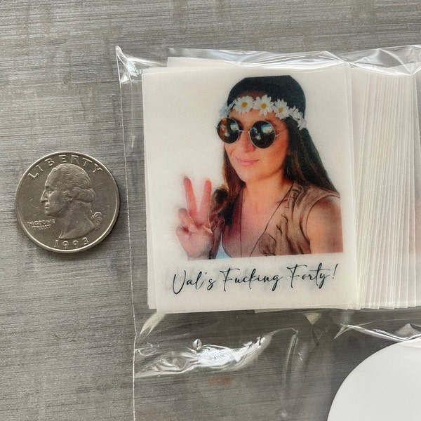 Edible Photo Drink Topper, Edible Image, Edible Photo, Wedding Toppers ...