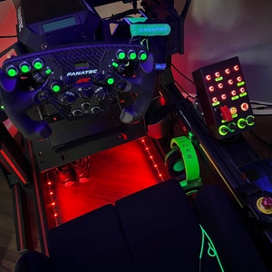 PC USB 31 Functions Button Box for Simracing All Backlit - Etsy