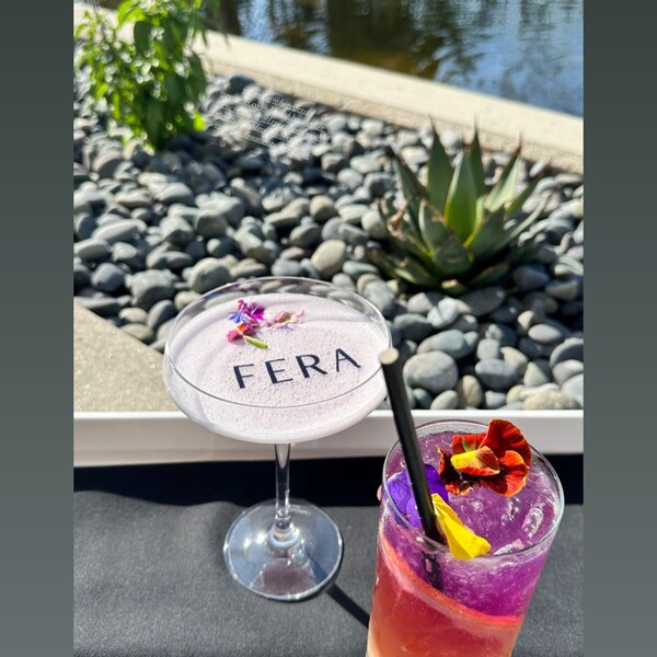 Custom Monogram Edible Clear DRINK Toppers, Wedding Cocktail Topper ...