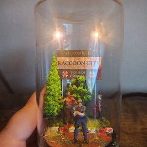 Akira Kaneda Bike Mini Figure Diorama Glass Dome Base on - Etsy