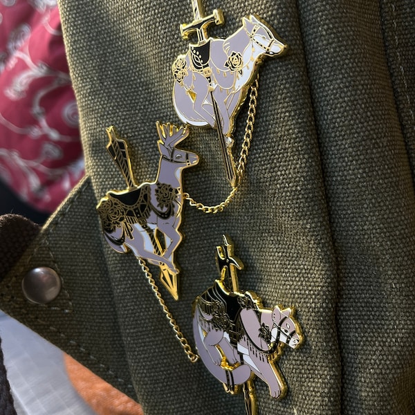Original | Carousel Enamel Pins - Etsy