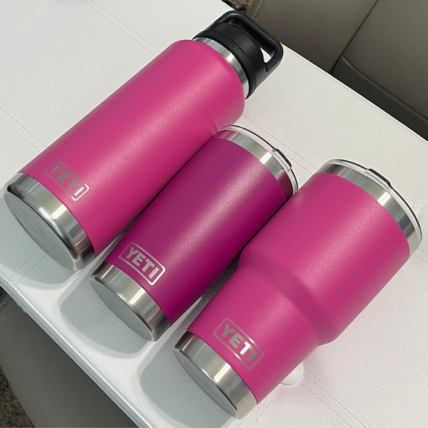 Yeti Rambler Tumbler 20 Oz Personalized Customized Rare Colors - Etsy