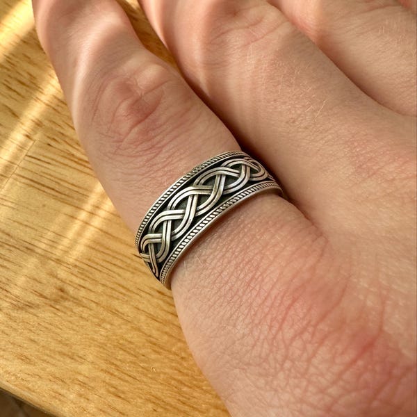 Sterling Silver Alexander the Great Coin Ring, Archaic Ring With ...