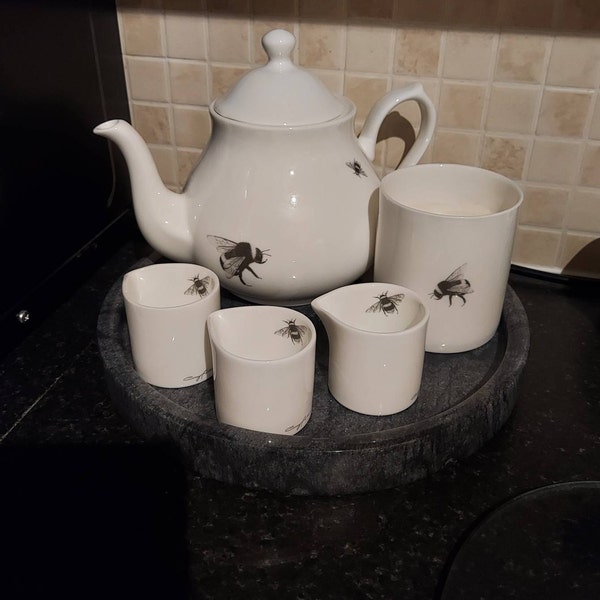 Running Hare Fine Bone China Tea Set - Etsy