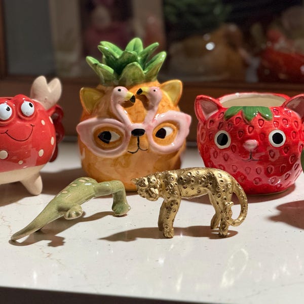 Hamburger Cat Planter Pot | Funny Novelty Planter | Gift for Cat Mum ...