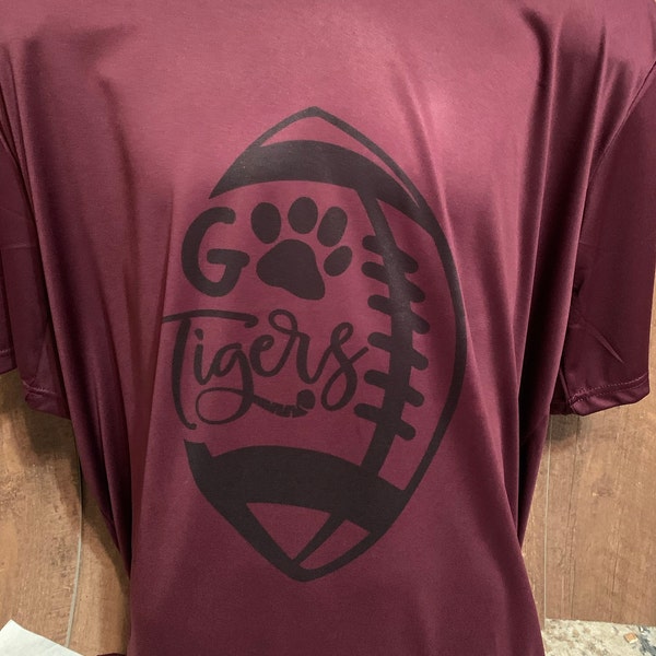 Go Tigers Svg, Paw Svg, Tigers Svg, Football Svg, Tigers Football Svg, Football, Silhouette ...