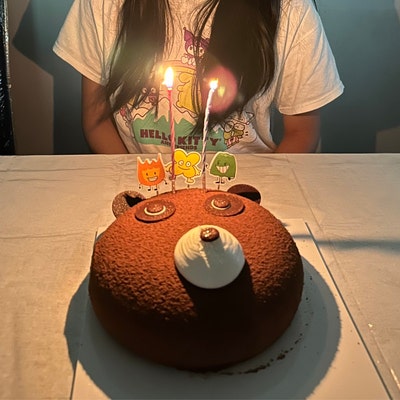 BFDI Theme Battle for Dream Island Cake Topper - Etsy