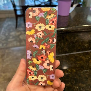 Piano Floral Print Phone Case - Etsy