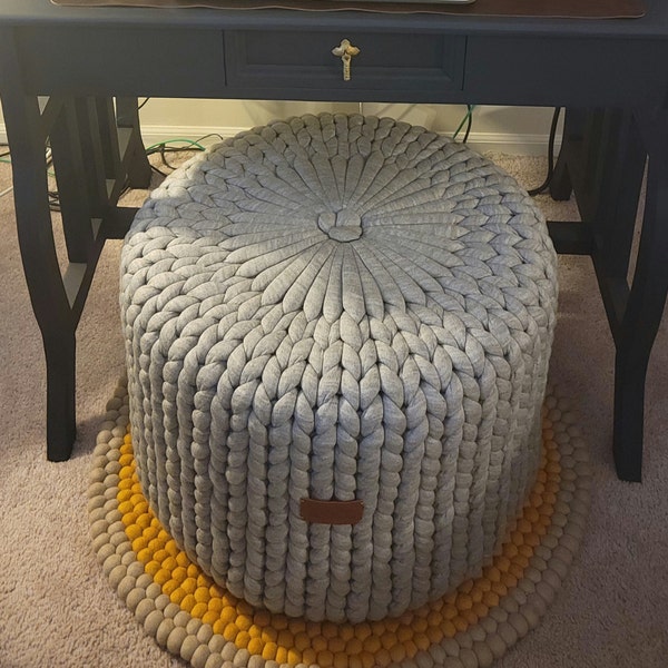 Coffee Table, HAND OTTOMAN Pouf, Nursery Decor, POUFFE Scandinavian ...