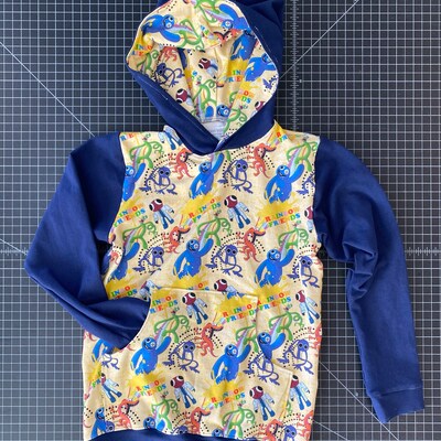 NUMBERBLOCKS Digital Seamless Pattern Printable Fabric Birthday Party ...