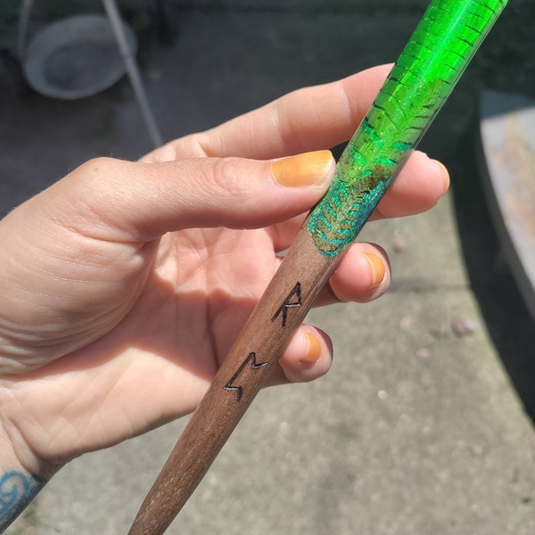 Custom Magic Wand - Perfect Personalized Handmade Gift for Witch Wizard ...