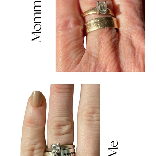 Sterling Silver Om Mani Padme Hum Ring - Etsy