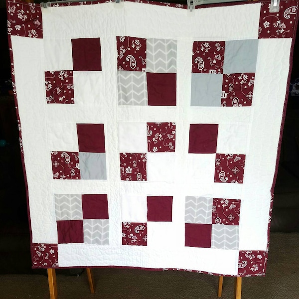 NCAA Texas A&M University Aggies Maroon College Logo 100% Cotton Fabric ...
