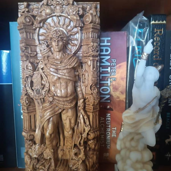 Apollo, Apollon Figurine Greek God Pagan God Olympian God Wiccan Wicca ...