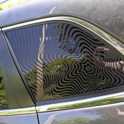 Bat Car Window Decals Quarter Panel Window Large Pattern Decal Custom ...