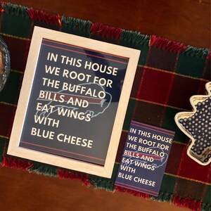 Buffalo Bills Table Smashing Definition PRINTABLE Wall Art, Buffalo ...