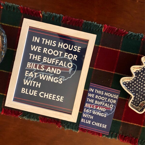 GO BILLS Definition Wall Art, Buffalo Bills Printable Digital Download ...