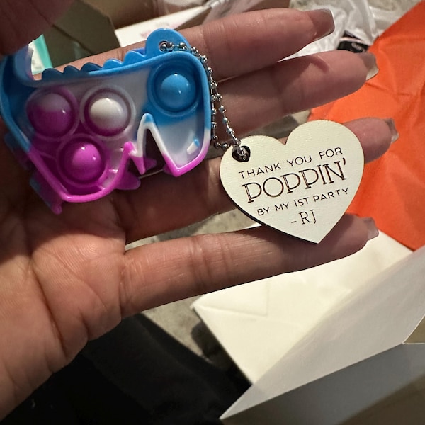 Set of Mixed Pop Its Birthday Party Favor for Kids | Non Candy ...