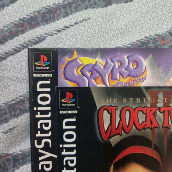 Clock Tower 2 the Struggle Within REPRODUCTION CASE No Disc! Ps1 - Etsy