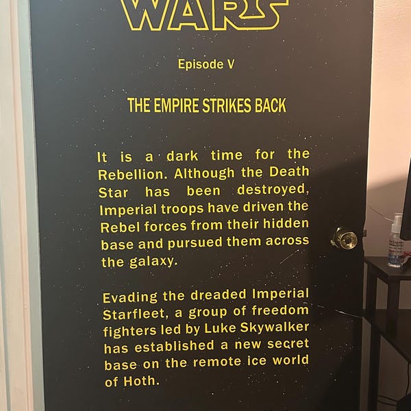 Star Wars Opening Crawl Stairway Ceiling DIE CUT Vinyl Decal - Etsy