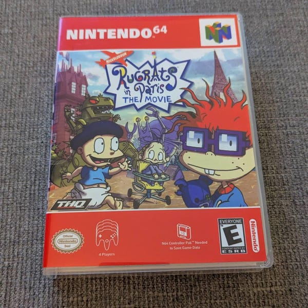 Custom Game Case - Atari 2600 - No Game - No Manual - Custom Game Case ...