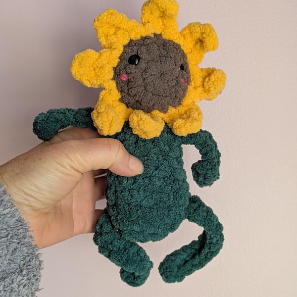 Sunflower Sprite Crochet Pattern PDF - Amigurumi, Decor, Toys, Plush ...