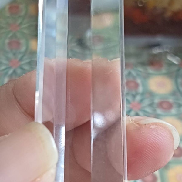 Natural Purple Amethyst Crystal Rainbow Quartz 60 Sided Disintegrator ...