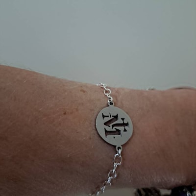 Marian Cross Bracelet, Marian Consecration, Catholic Bracelet, Catholic ...