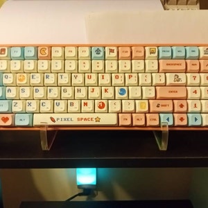 Gaiju Themed Keycaps Colorful 141 Keys PBT Cherry Profile MX Stem for ...