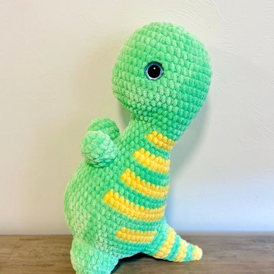 Crochet Pattern: Timothy the T-rex - Etsy