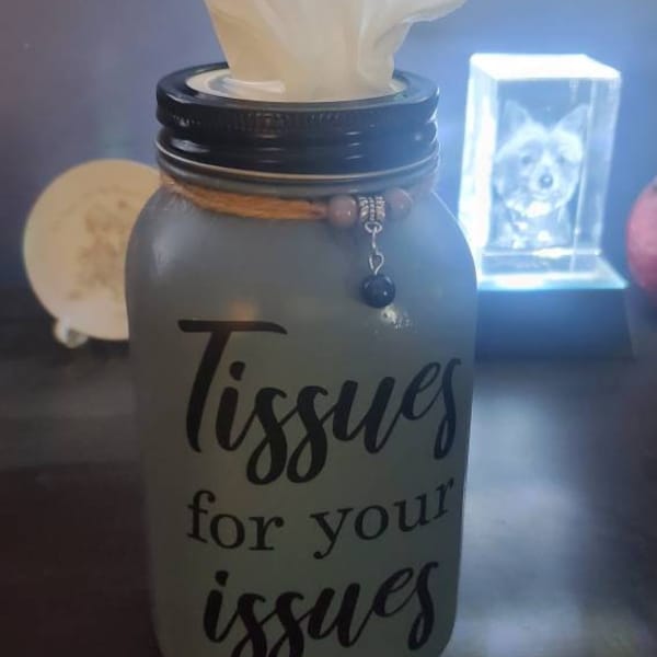 Tissues for Your Issues Decal - Tissue Holder Vinyl Decal Sticker ...