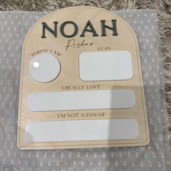 Custom Countdown to Birthday Board Personalised Countdown to Any ...