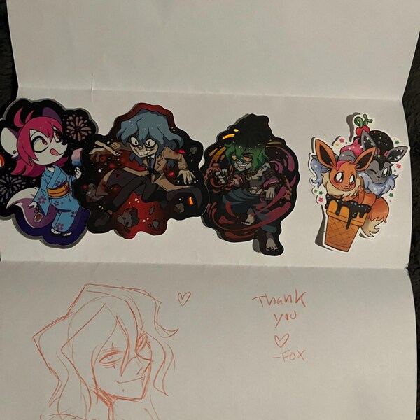 Shigaraki Tomura / Gyutaro Holographic Sticker - Etsy