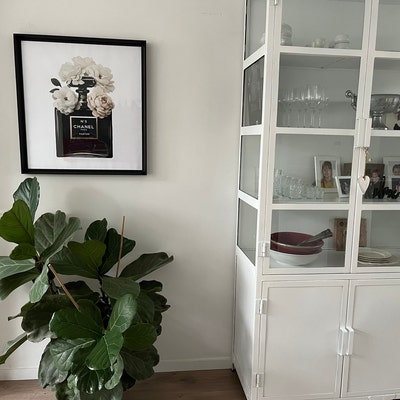 Set of 3 Luxury Perfume Poster, Pink Perfume Print, Fashion Art Print ...