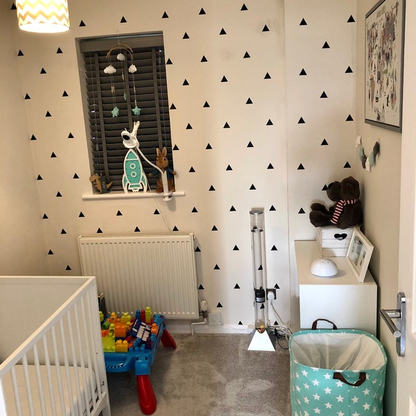 Triangle Wall Art Stickers, Triangle Decals, Triangle Wall Stickers ...