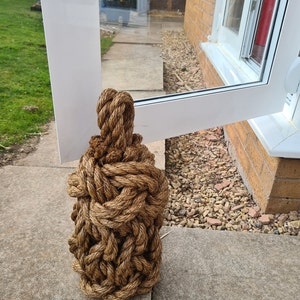 Lighthouse Tall Rope Door Stop - Etsy