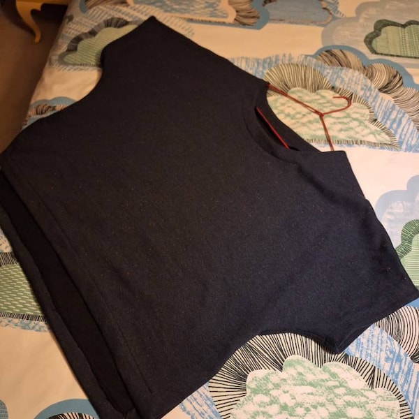 Funnel Neck Tunic Sewing Pattern, PRINTED PAPER PATTERN, Oversized ...