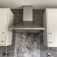 Kitchen Splashback Natural Marble Granite Stone Texture Rock Tempered ...