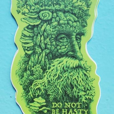 Wandering Ent Art Sticker - Etsy