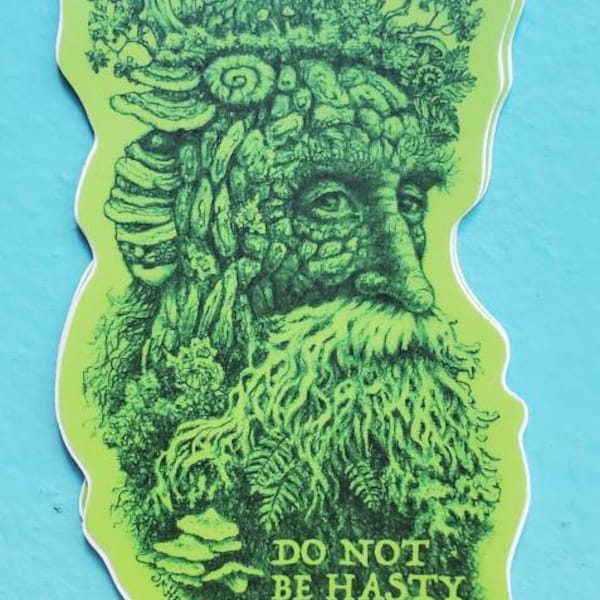 Wandering Ent Art Sticker - Etsy