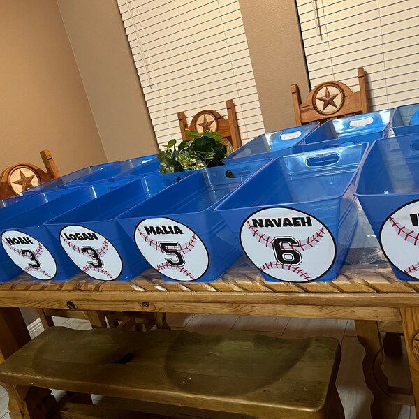 10" Baseball With Editable Names and Numbers Baseball Team Banner DIY ...