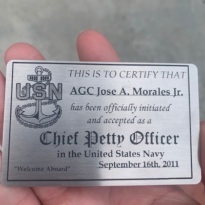 CPO Wallet Card - Etsy