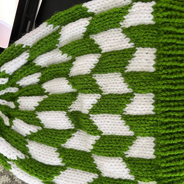 Eyelet Hearts Baby Blanket Knitting Pattern - Etsy