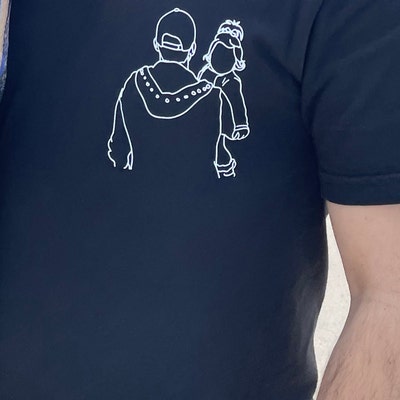 Custom Portrait Shirt, Comfort Colors Custom Portrait From Photo ...