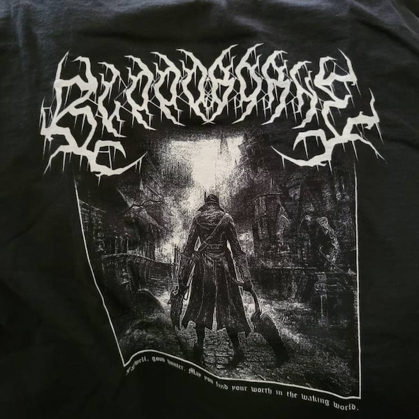 Skyrim T-shirt, Unisex Black Metal Elder Scrolls Bethesda Metal Style ...
