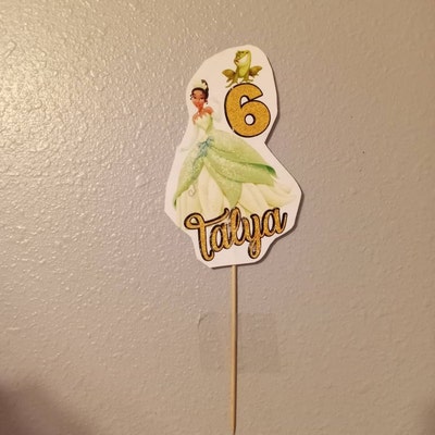 Custom Cake Topper the Princess and the Frog Digital File Cake Topper ...